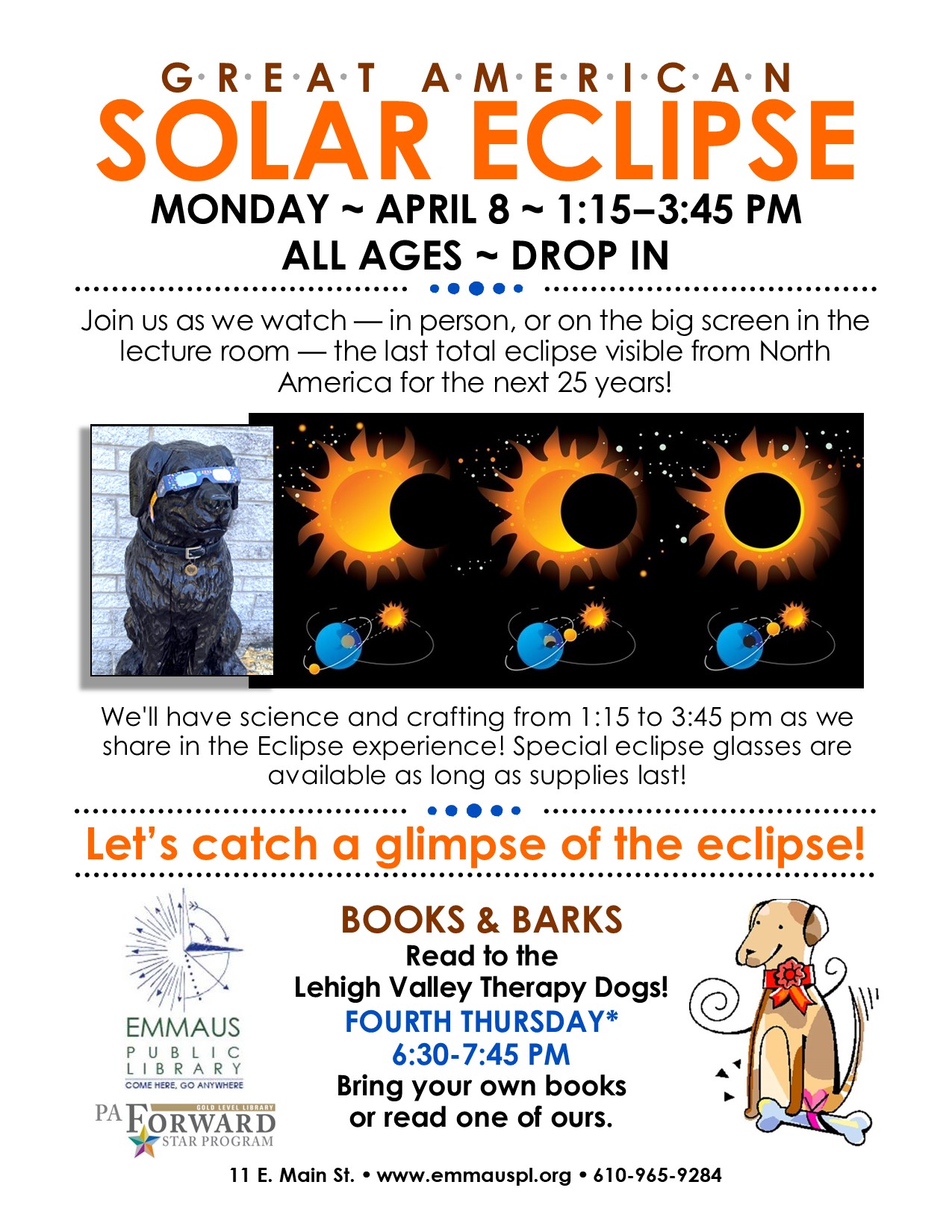 Solar Eclipse - Emmaus Public Library