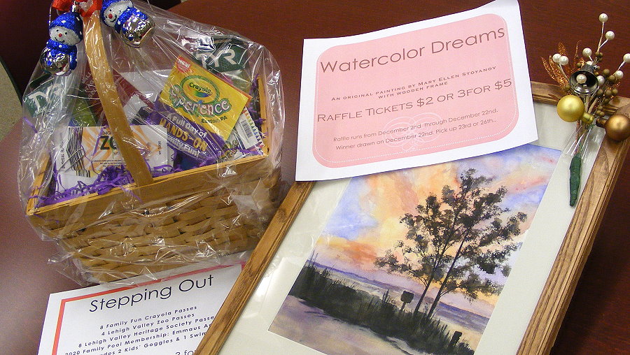 Enter the December raffles! - Emmaus Public Library
