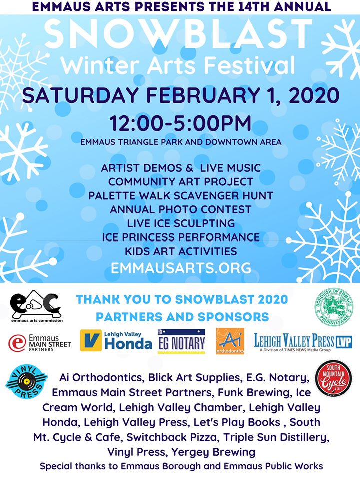 Have a SnowBlast Feb. 1! - Emmaus Public Library