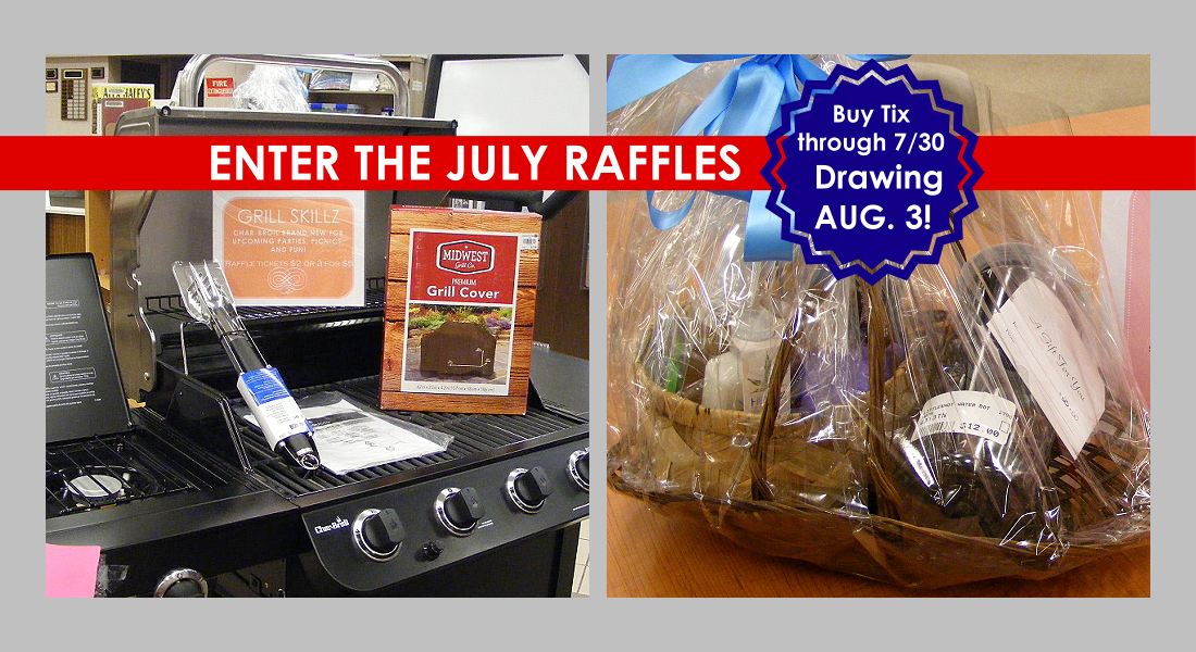 Enter to win a grill or local gift cards in the July raffles! - Emmaus ...
