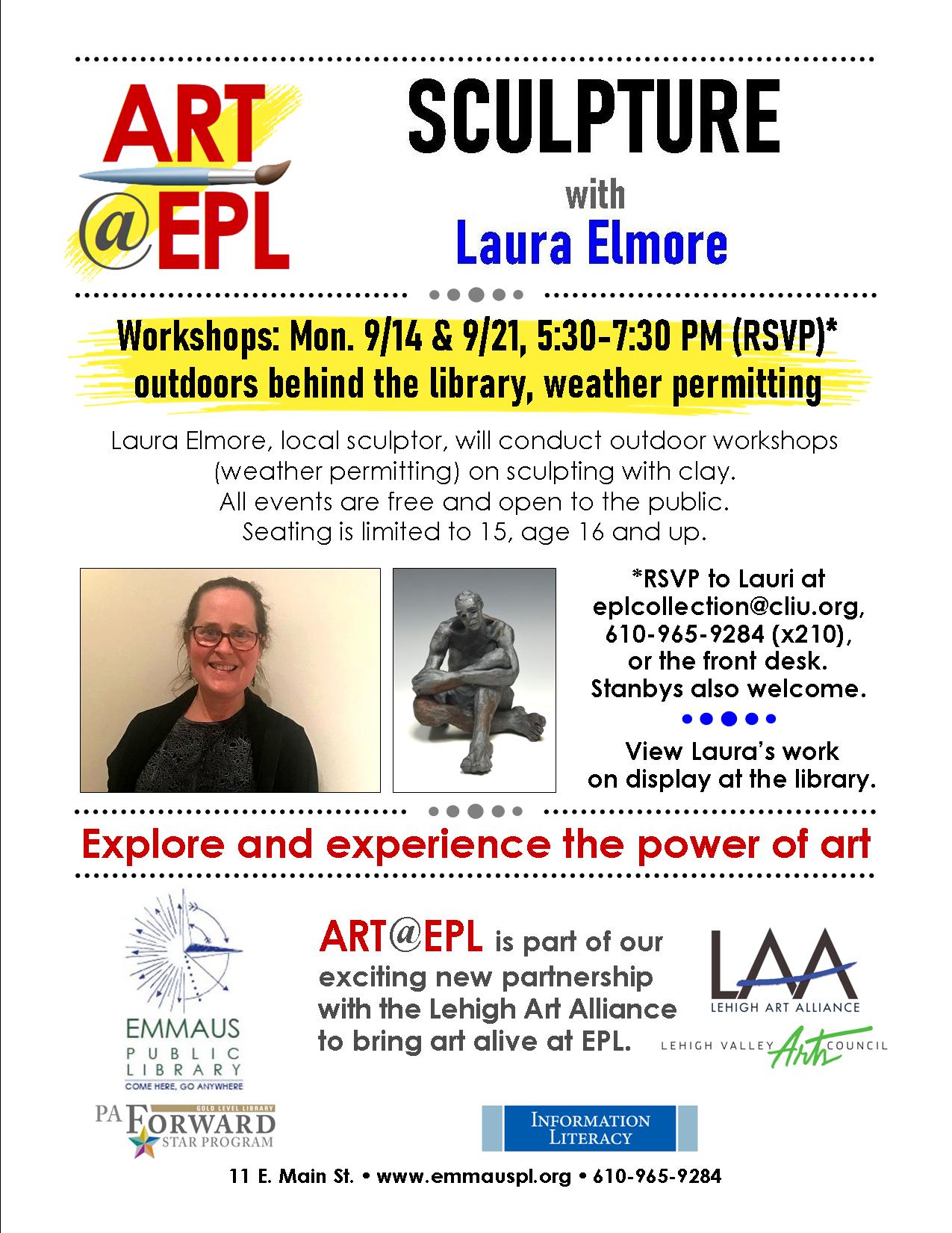 ART@EPL in September: Meet Laura Elmore - Emmaus Public Library