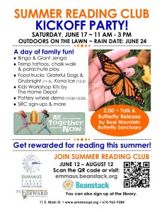 Summer Reading Kickoff Party! - Emmaus Public Library