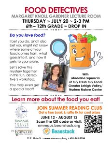 Food Detectives - Emmaus Public Library