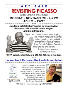Revisiting Picasso (Art Talk) - Emmaus Public Library
