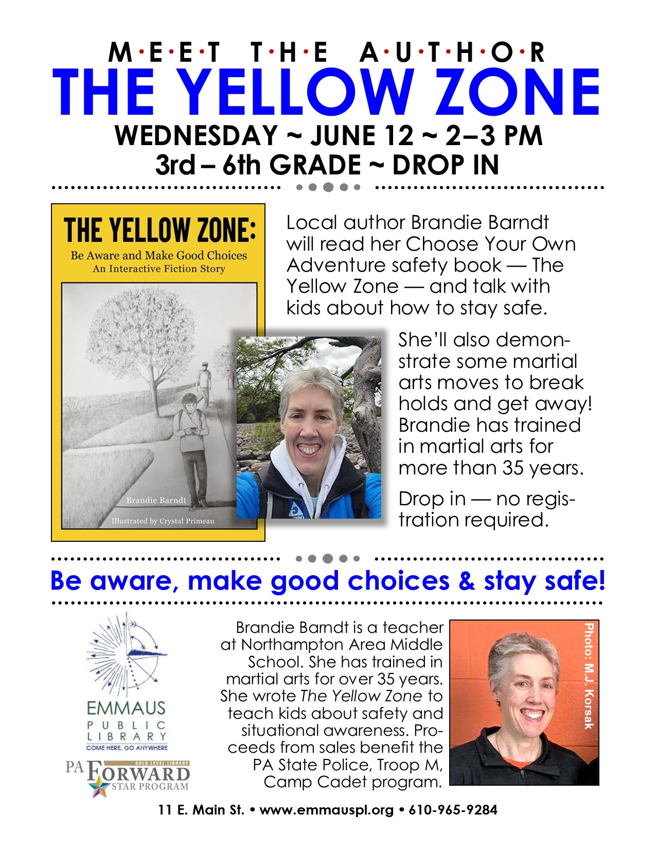 The Yellow Zone - How to Stay Safe - Emmaus Public Library